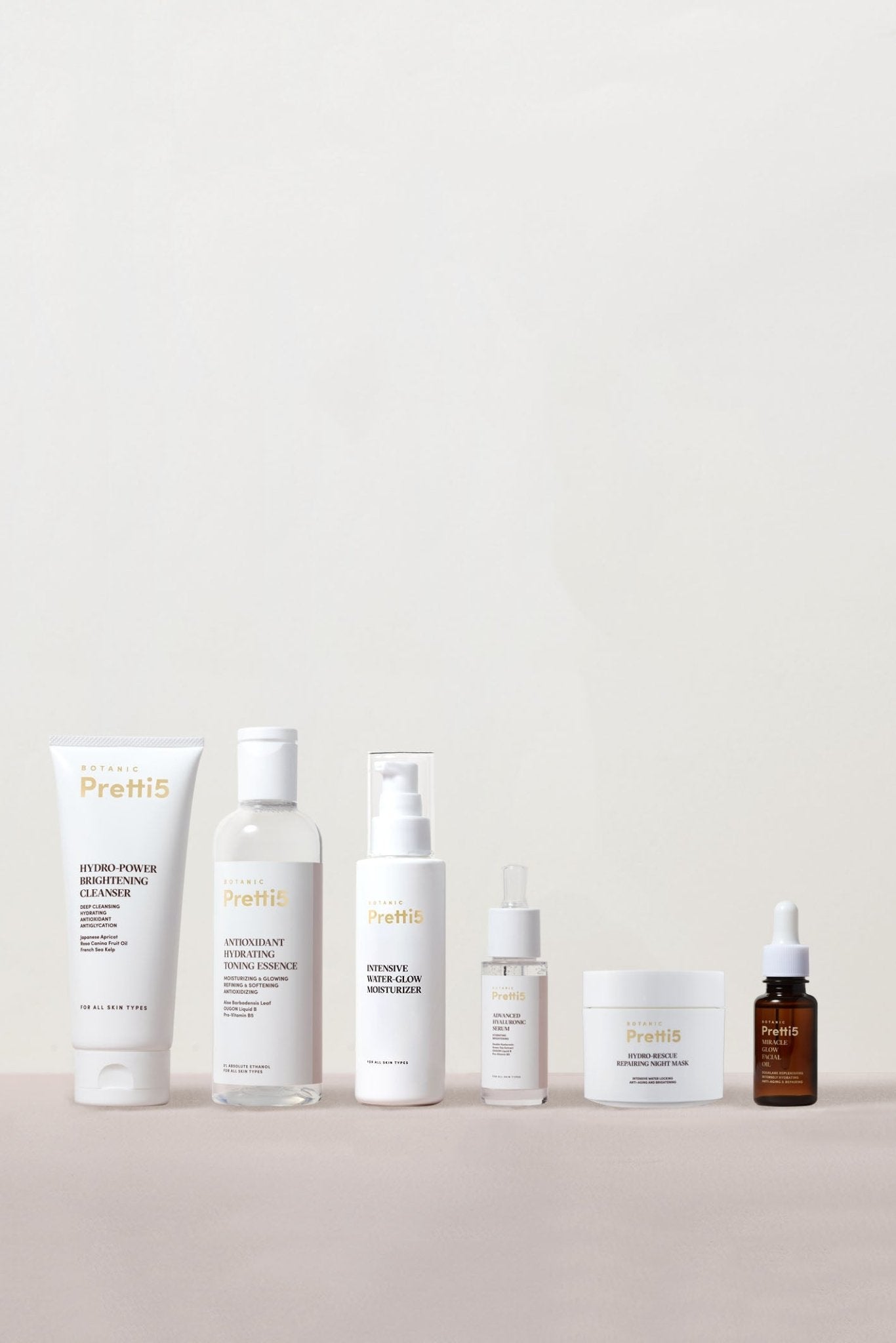 Pretti5 Essential Set | Daily Skincare | Nourish and Protect – Pretti5 - HK